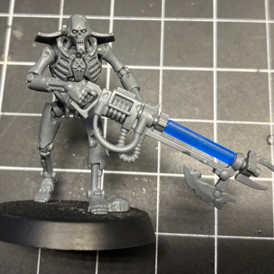 Warhammer 40K 9th Ed. Necron Warrior Rods Blue x10 For Gauss | Etsy