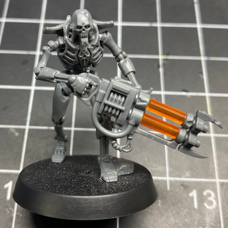 Warhammer 40K 9th Ed. Necron Warrior Rods Orange x20 For | Etsy