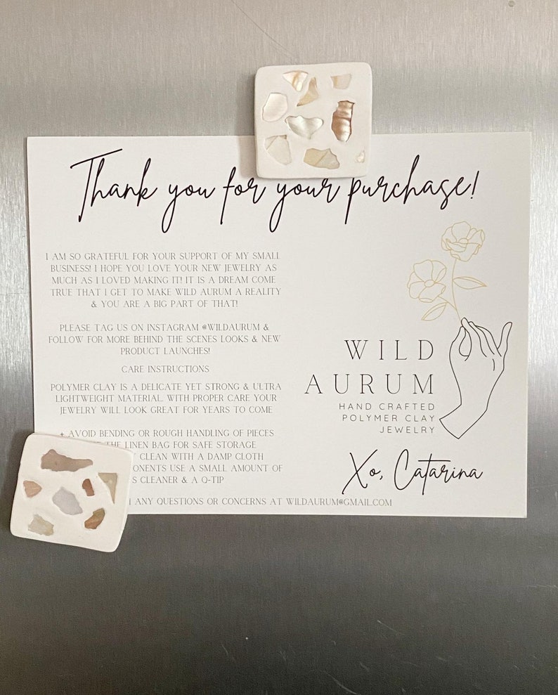 Sea Shell Clay Magnet Fridge Magnets Boho Clay Magnet Neutral Beach ...