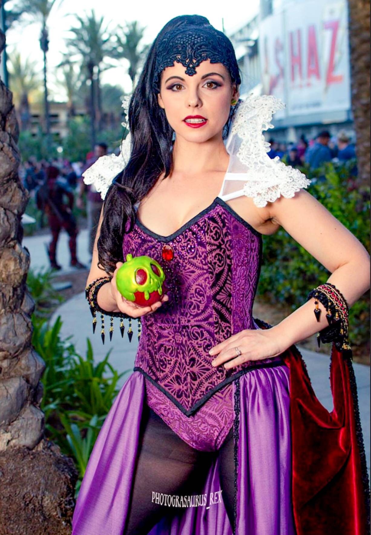 Sample Sale Evil Queen Costume Cosplay Corset Adult Etsy