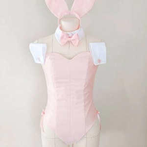 Bunny Suit, Corset, Halloween Costume, Bodysuit, Bunnysuit, Adult - Etsy