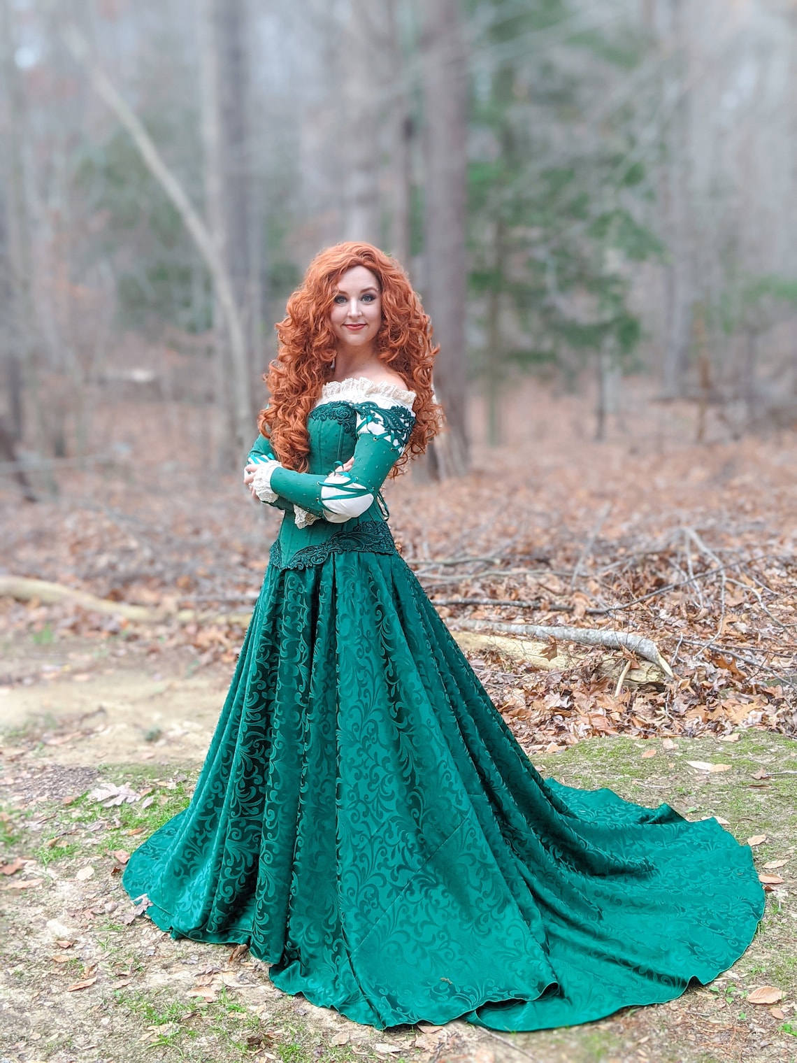 Sample Sale Merida Costume Cosplay Corset Adult Etsy