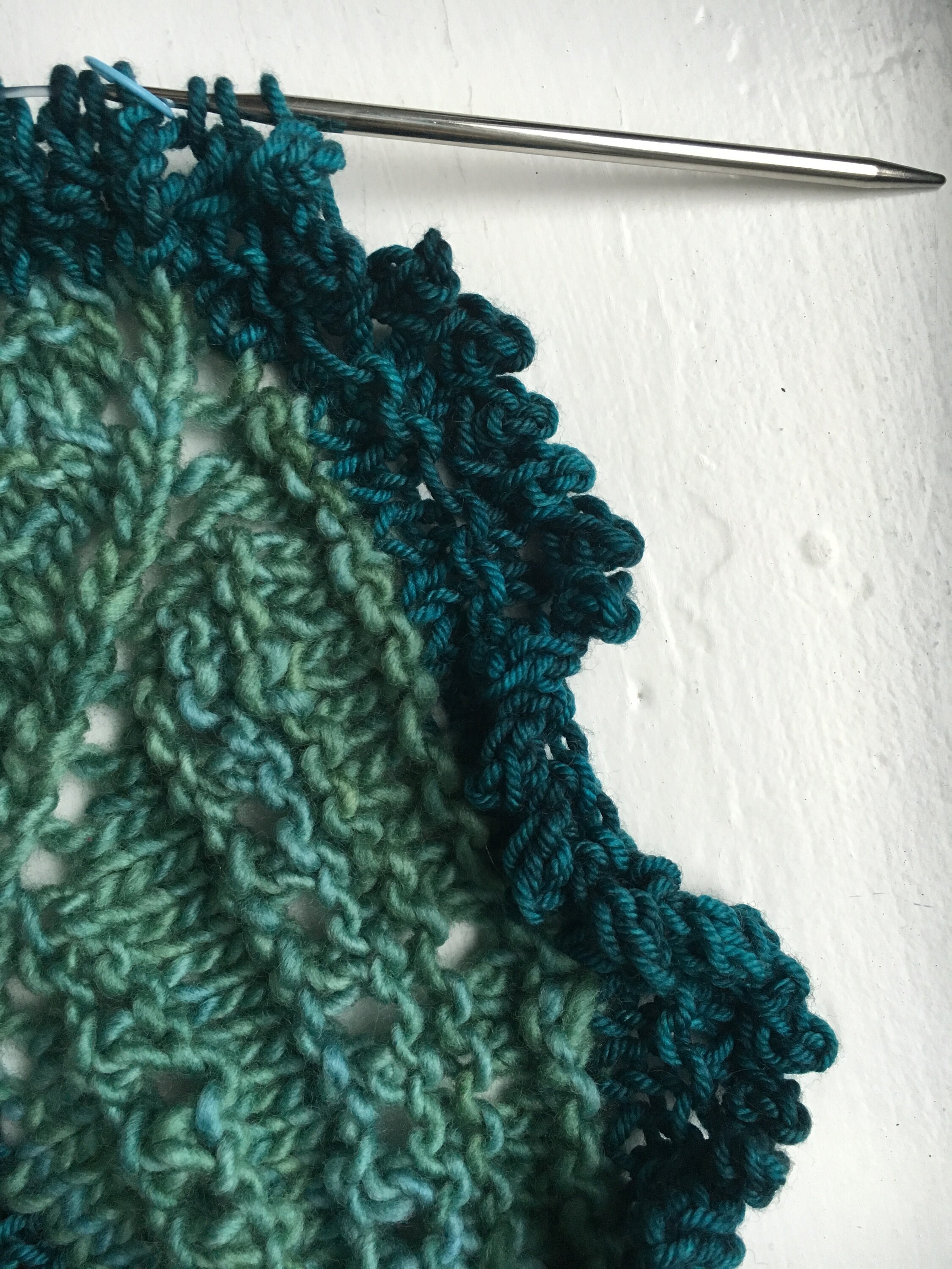 Knitting Pattern: Instant Download PDF. *chelsea Girl Shawl* Knitting ...