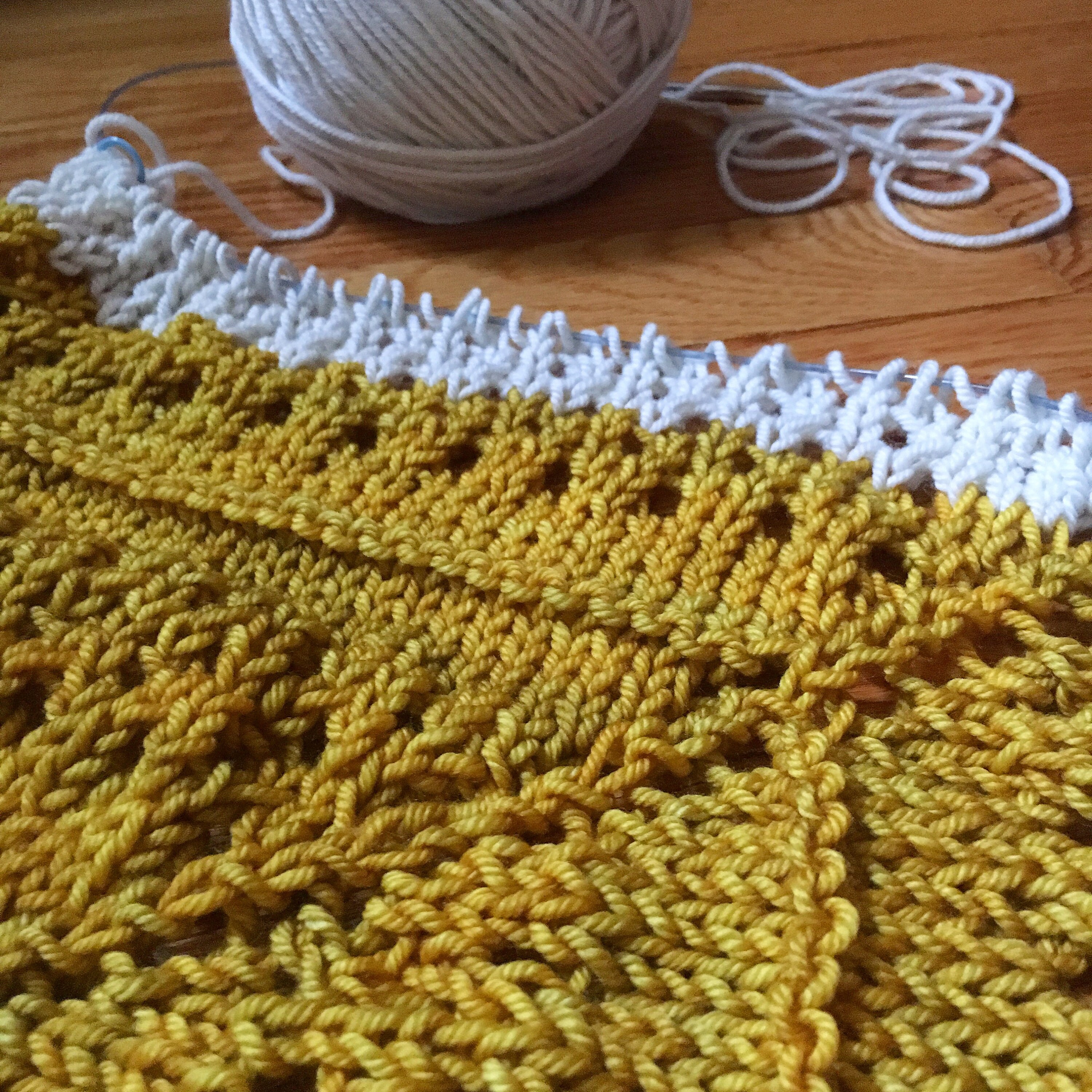 Knitting Pattern: Instant Download PDF. *chelsea Girl Shawl* Knitting ...