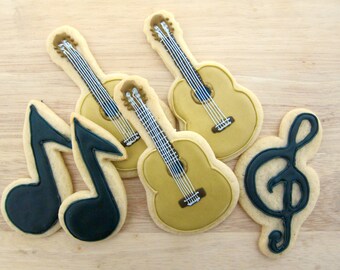 Musical note cookies | Etsy