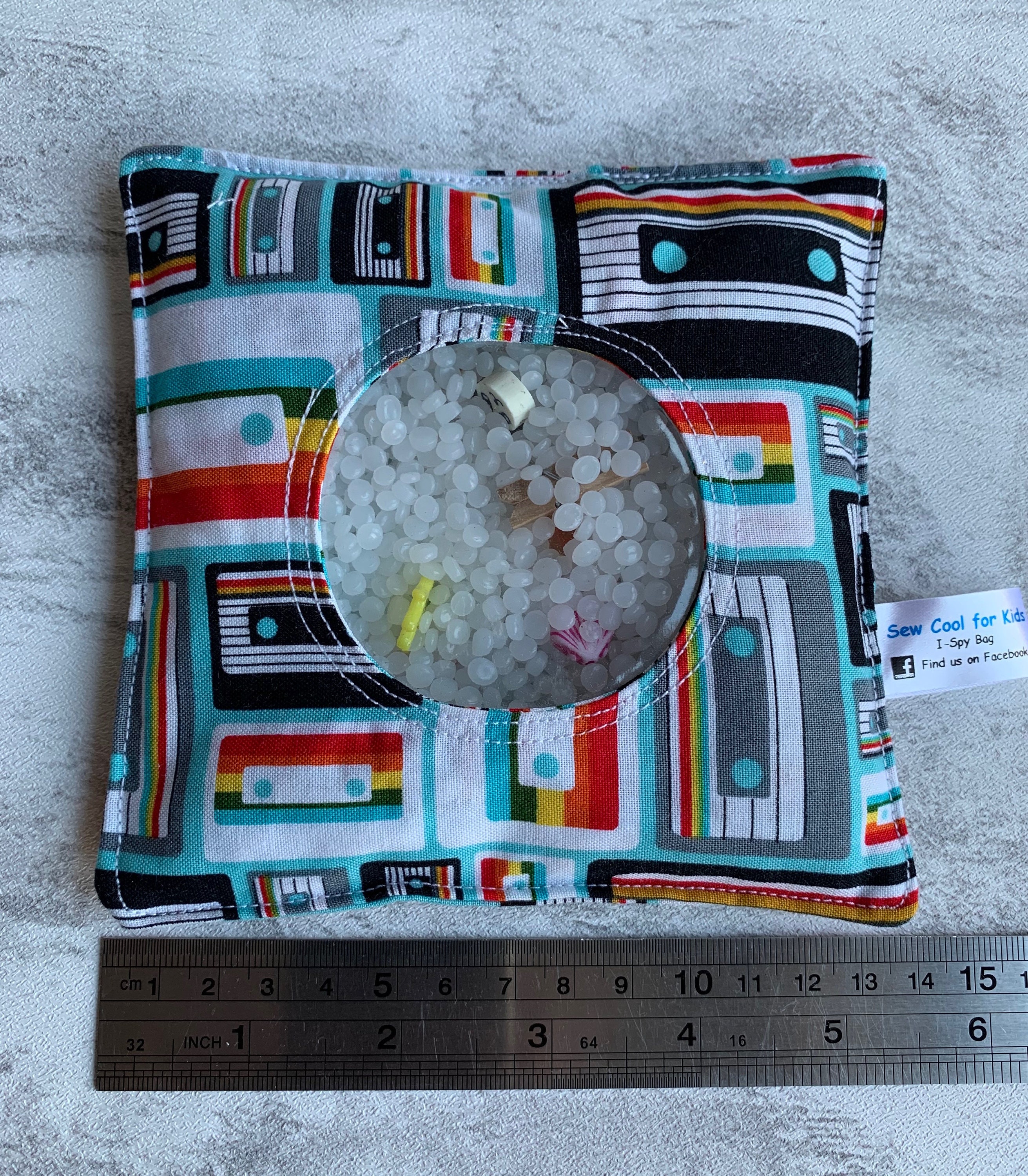 Retro Cassette Tape Fiddle I-spy Bag Sensory Fidget Toy - Etsy