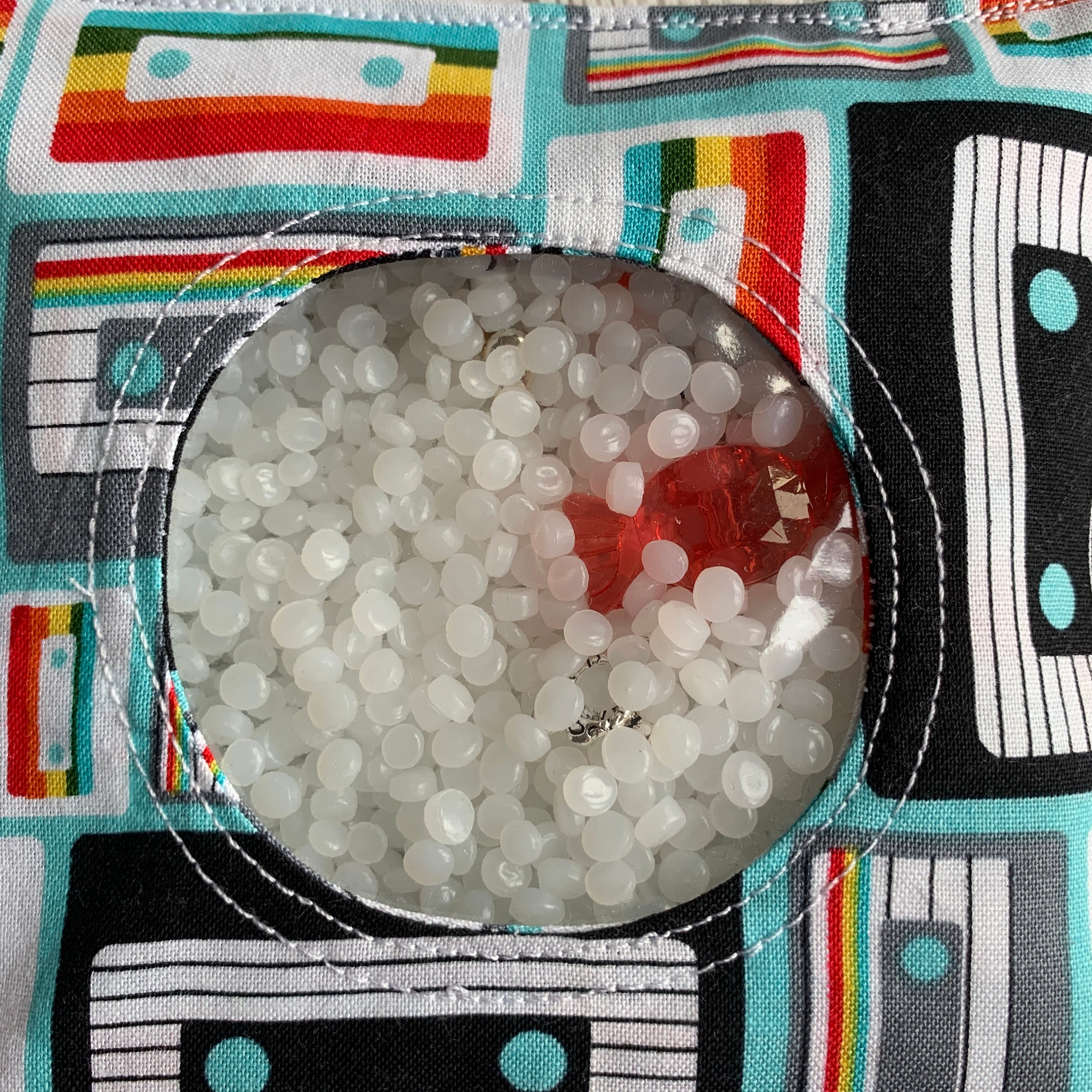 I-spy Bag Sensory Tactile Fidget Toy Cassette Tape Fabric - Etsy