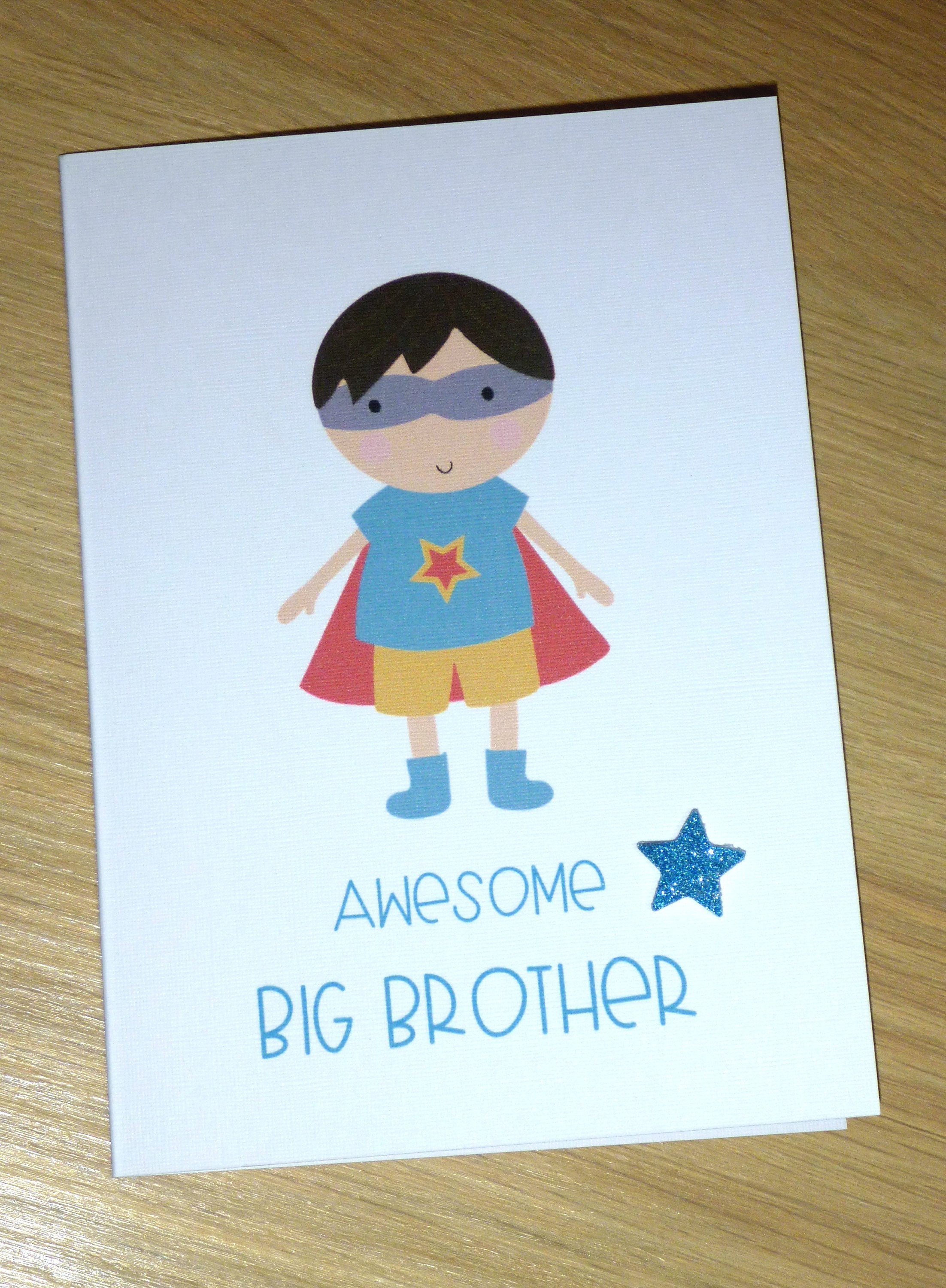 Handmade Birthday Greeting Cards For Brother