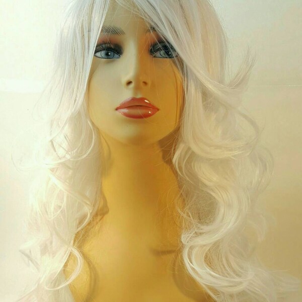 White Wig - Etsy