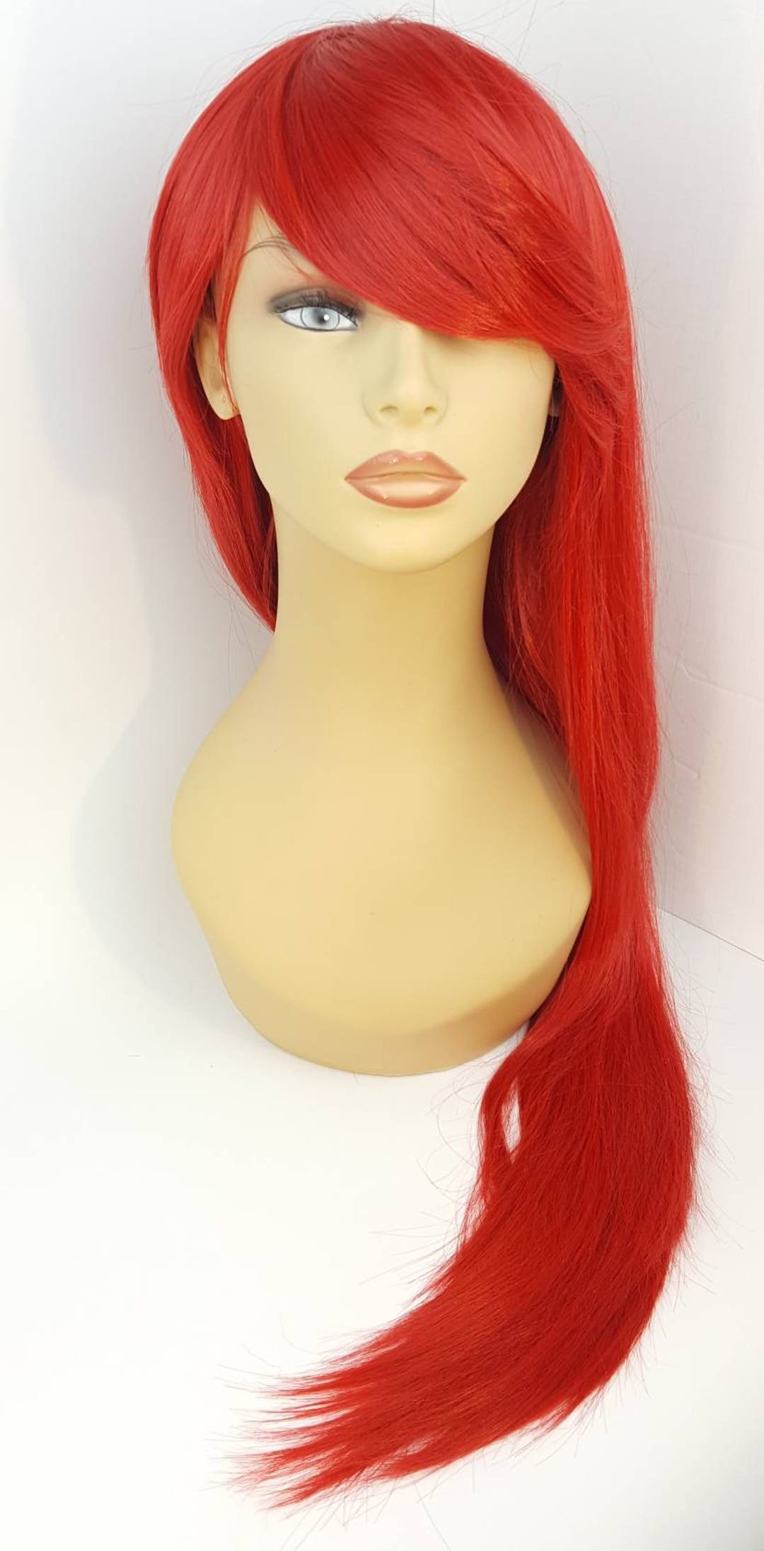 Long Red Wig, X-tra Long Red Wig, Long Red Straight Wig, Long Red Wig ...
