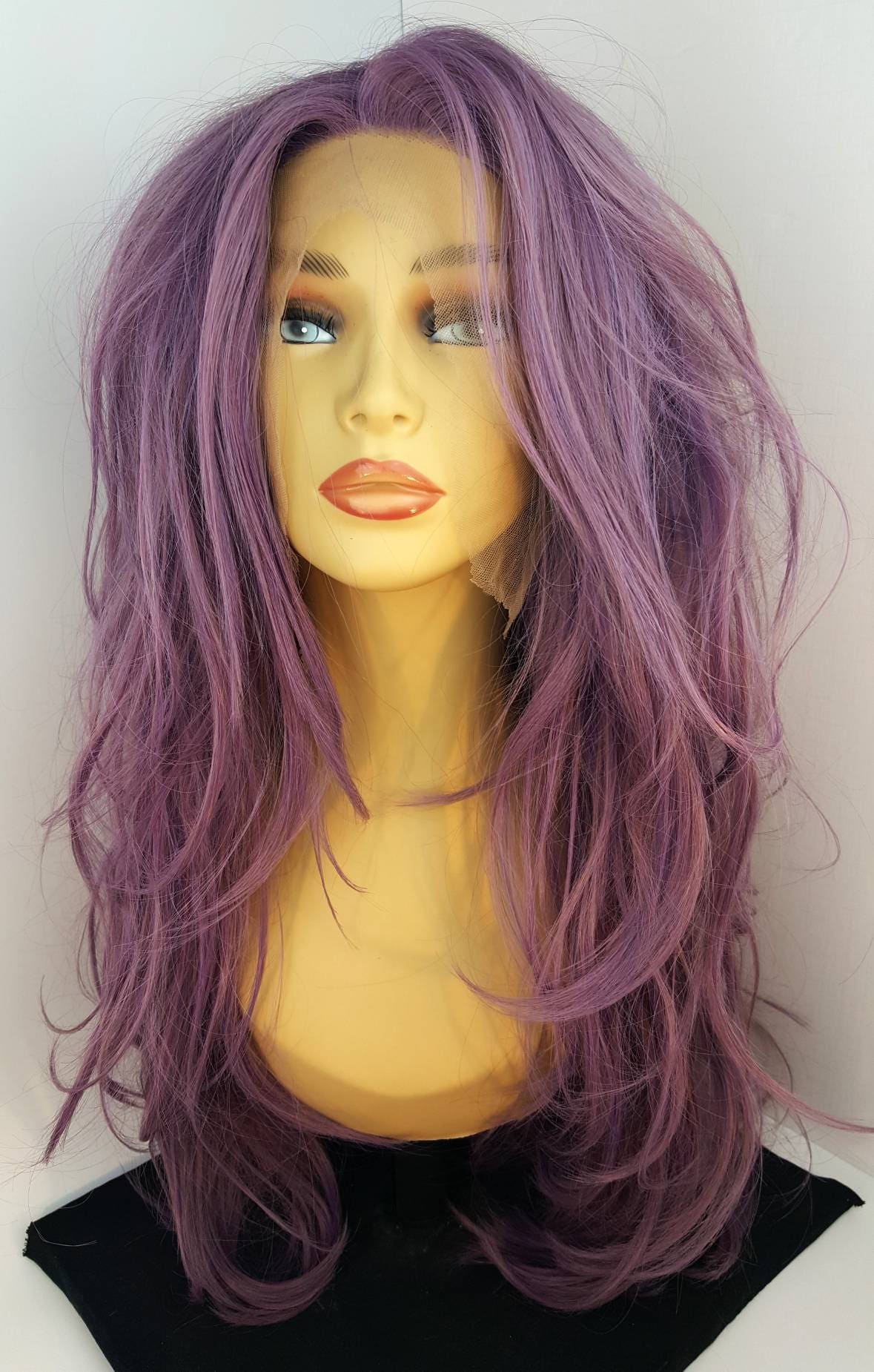 Lila Lace Front Perücke Helllila Lace Front Perücke Mehrere - Etsy.de