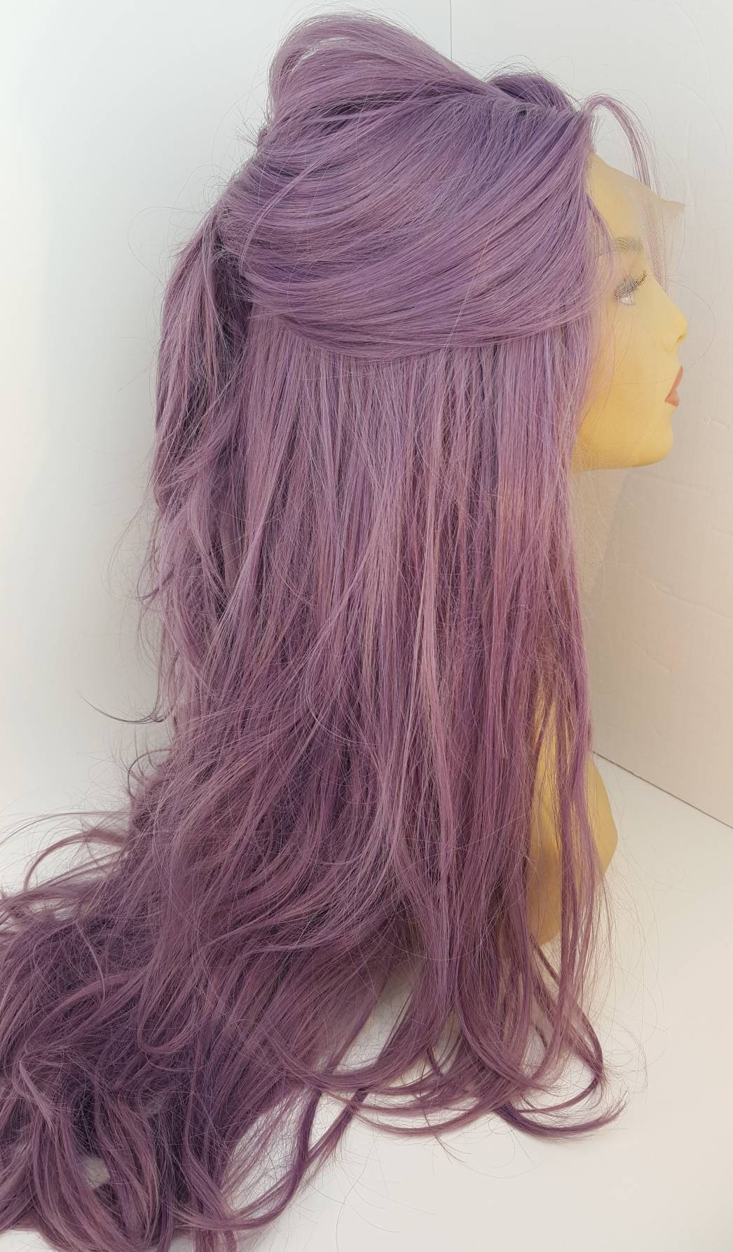 Lila Lace Front Perücke Helllila Lace Front Perücke Mehrere - Etsy.de