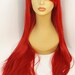 Long Red Wig X-tra Long Red Wig Long Red Straight Wig Long - Etsy