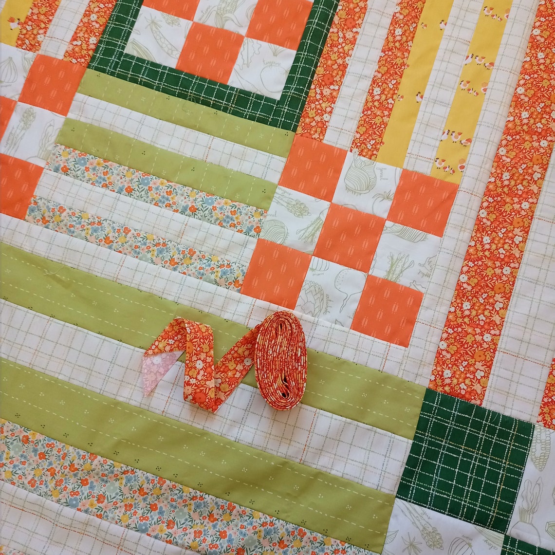 Orchard Road Quilt Pattern PDF Download, Easy Baby Quilt Patterns for ...