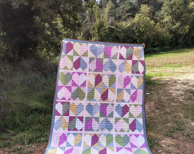 Pointed Path Quilt Pattern - PDF Digital Download - by Taren Studios ...