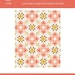 Interlaced Stars Quilt Pattern PDF Patchwork Pattern Digital Download ...