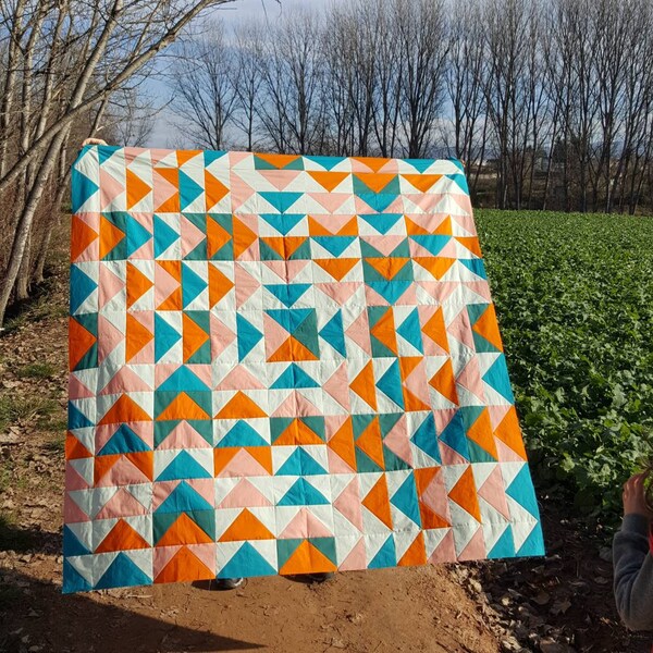 Kapow Modern Quilt Pattern - Etsy Canada