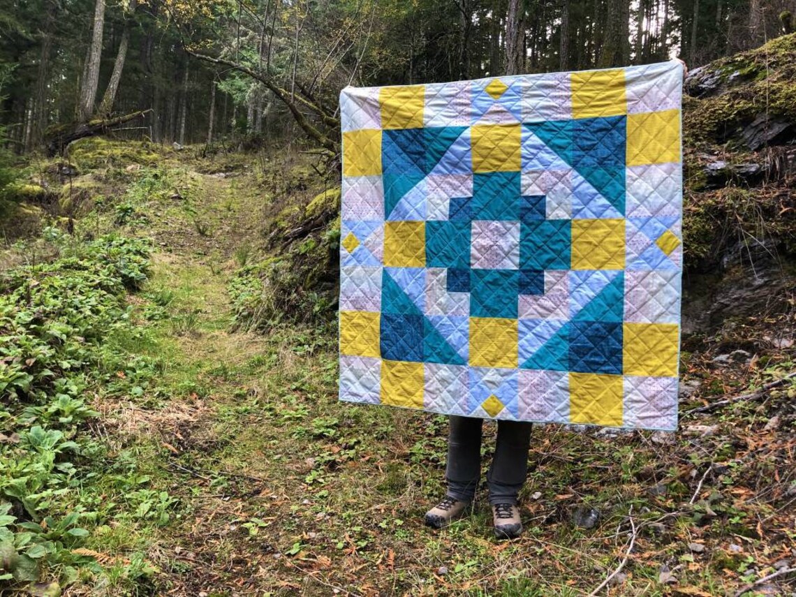 Morning Sunrise Quilt Pattern PDF Digital Download Modern - Etsy