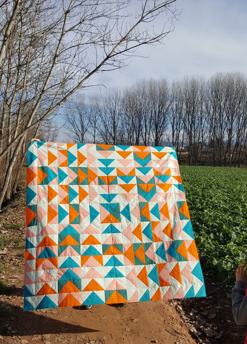 Beginner Quilt Pattern PDF Bundle Morning Sunrise Quilt | Etsy