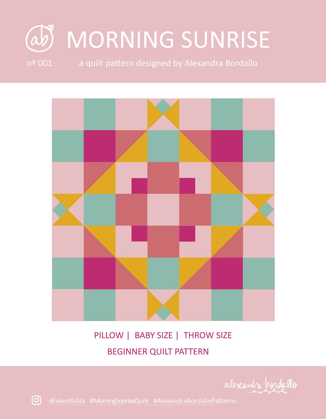 Beginner Quilt Pattern PDF Bundle Morning Sunrise and | Etsy