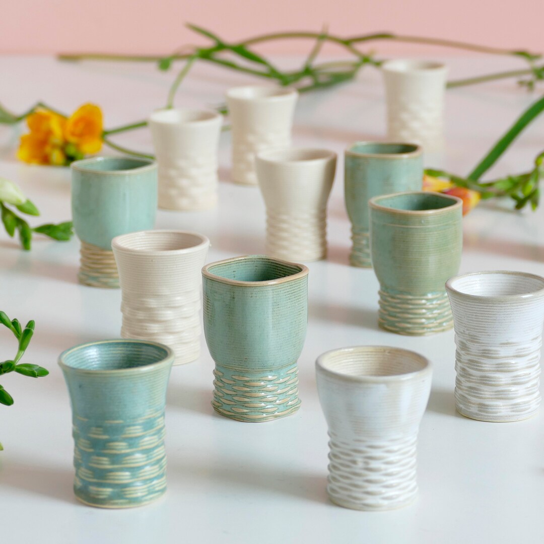 Mystery Box of Six Schnapps Cups - Clay 3D Printed Shot Cups, for ...