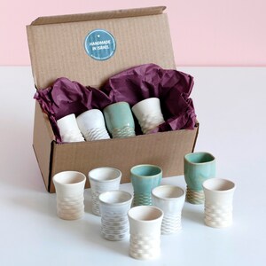 Mystery Box of Six Schnapps Cups - Clay 3D Printed Shot Cups, for ...