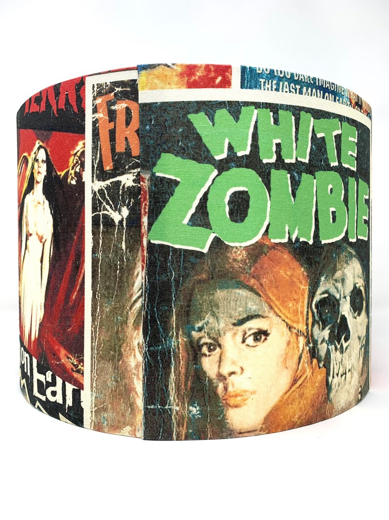 Horror Movie Poster Lampshade: Gothic Table Lamp or Ceiling Light - Etsy