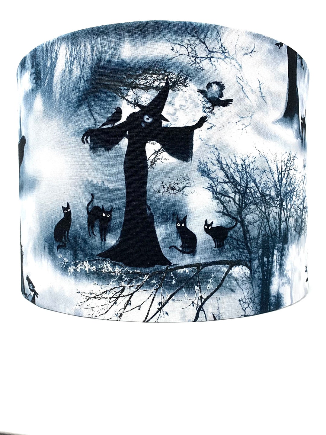 Witches Lampshade, Gothic Halloween Black Lamp Shade Light Shade, for ...