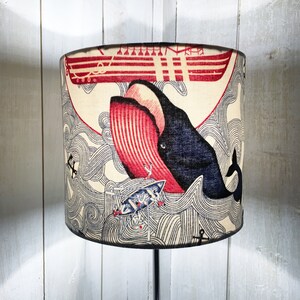 Nautical Lampshade, Sailors Lamp Shade, Seaside Light Shade, Tattoo ...