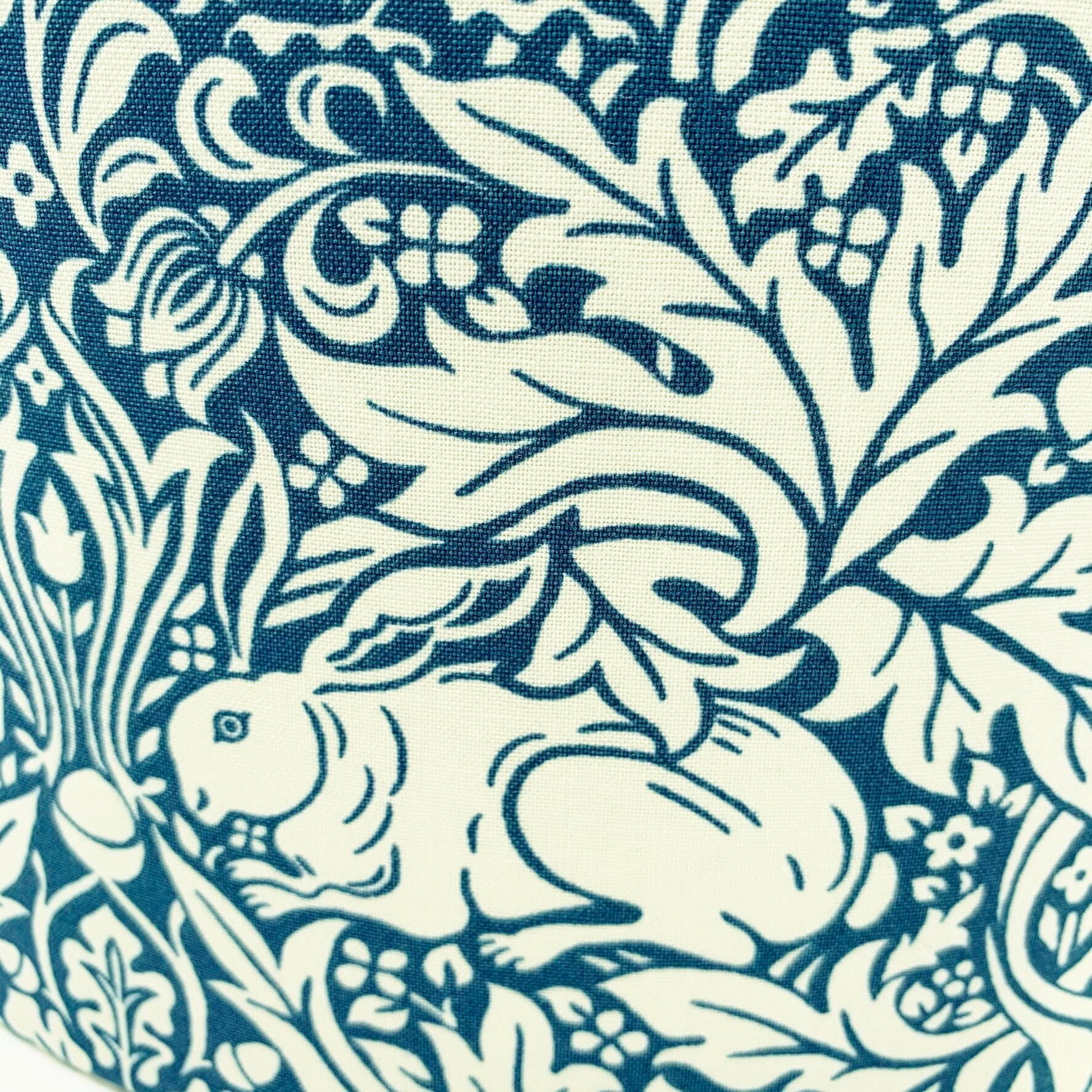 William Morris Lampshade Brer Rabbit Bird Blue Art Nouveau | Etsy