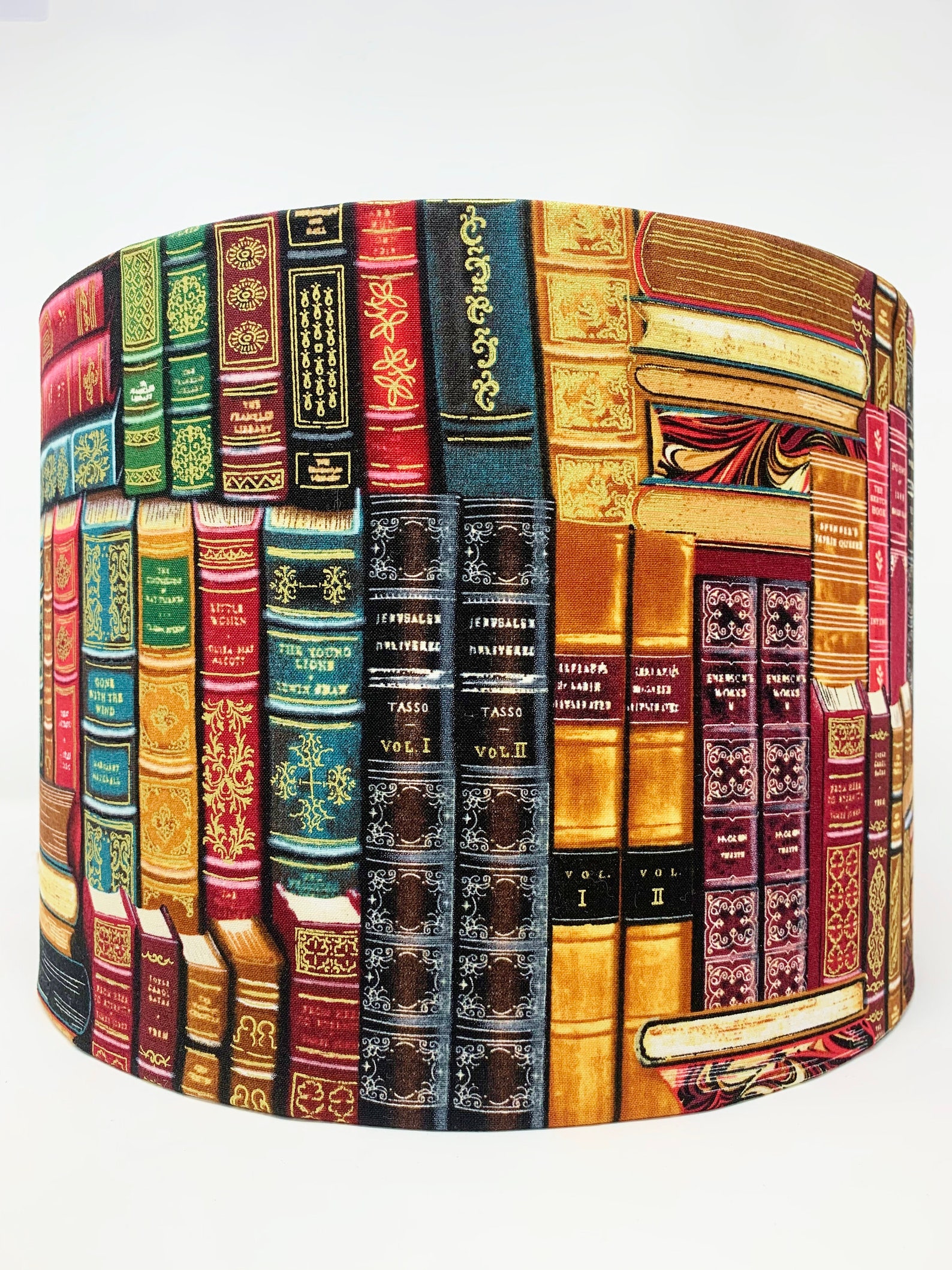 Books Lampshade Library Lamp Shade Literature Light Shade - Etsy UK