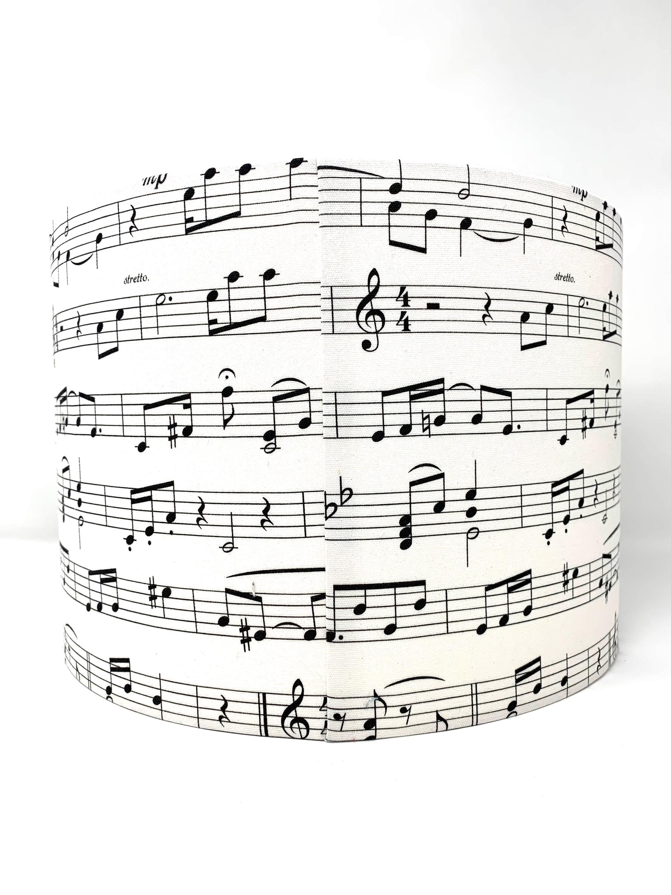 Music Lamp Shade, Musical Light Shade for Standard Lamps or Ceiling ...