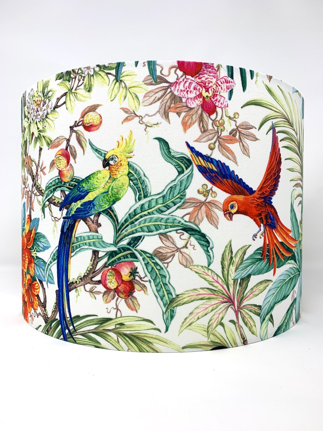 Rainforest Lampshade, Parrot and Toucans Lamp Shade Light Shade, for ...