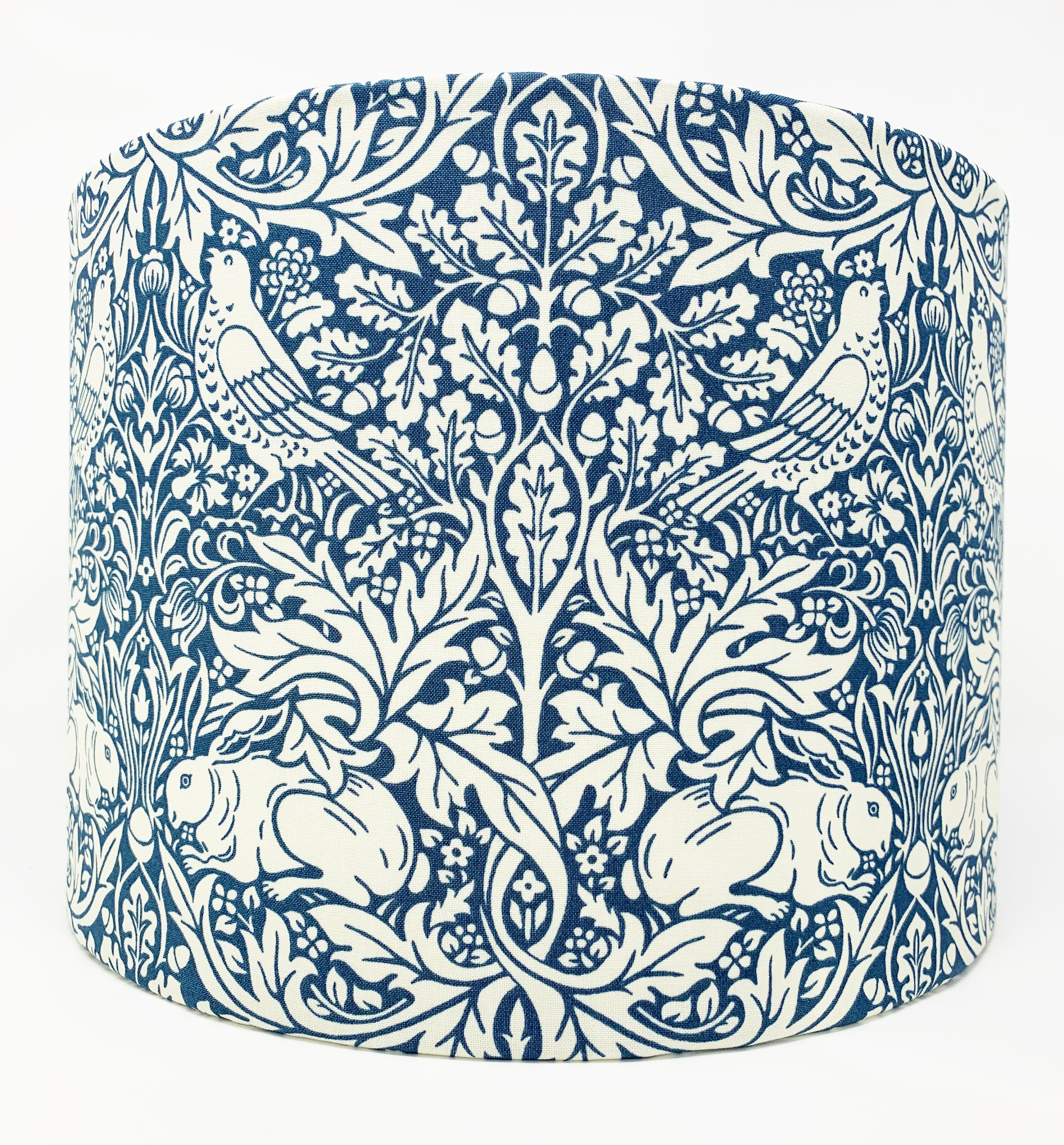 William Morris Lampshade Brer Rabbit Bird Blue Art Nouveau | Etsy
