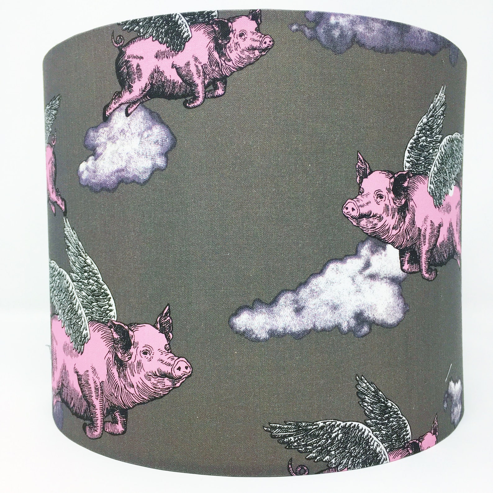 Pig Lampshade Flying Pigs Lamp Shade Light Shade for Table | Etsy