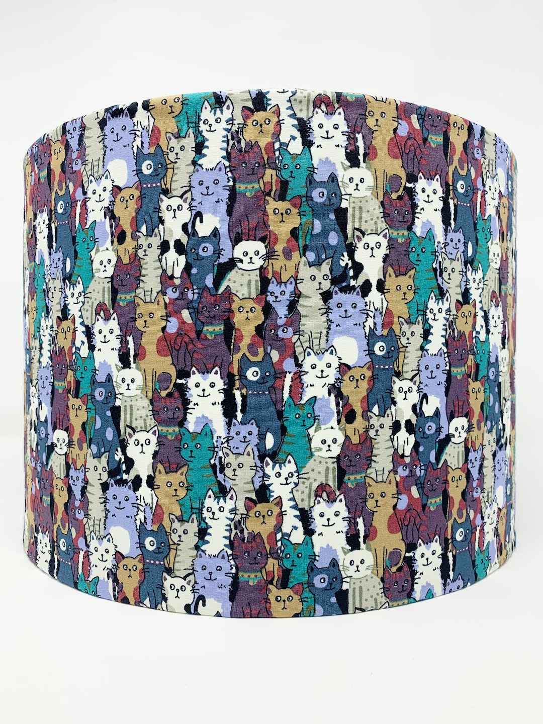 Cats Lampshade, Cat Lover Lamp Shade, Light Shade, for Table Lamps or ...