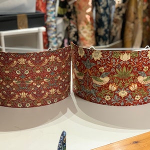 Fabric Wall Light Shade: Half Lampshade, Sconce Lighting (14