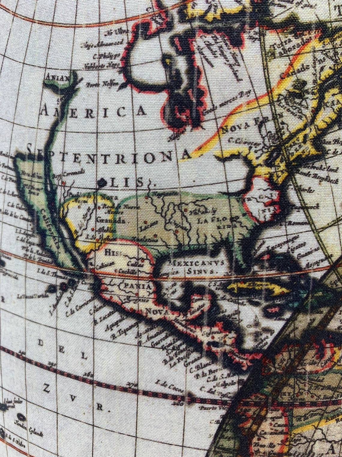 Atlas Lampshade Globe World Map Lamp Shade Light Shade for - Etsy