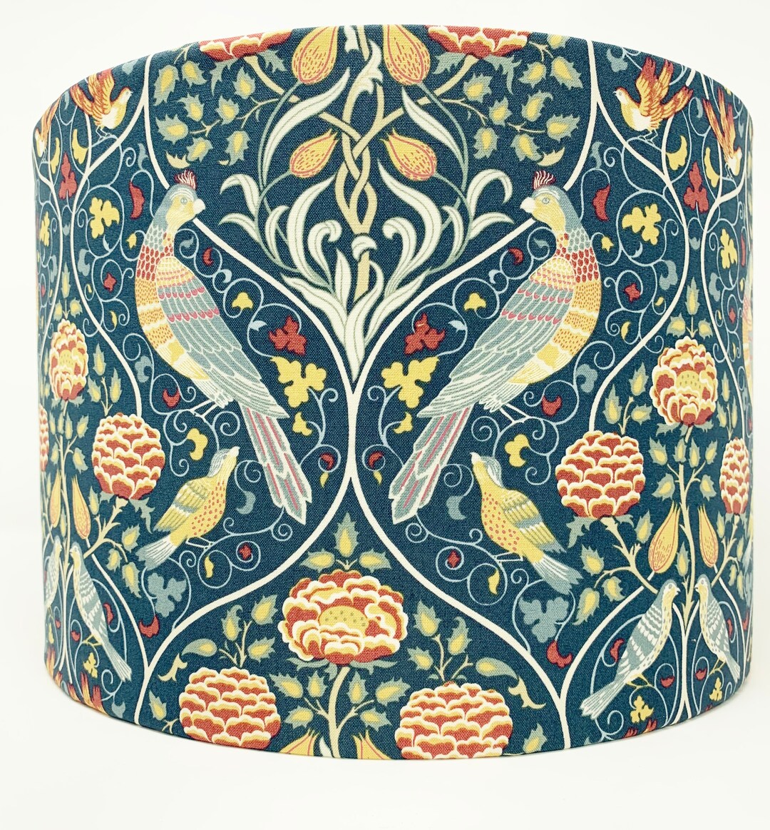 Morris & Co Lampshade: Seasons by May Birds, Art Nouveau Light Shade - Etsy