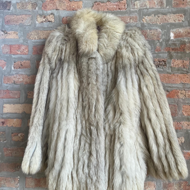 Fox Fur Saga Coat - Etsy
