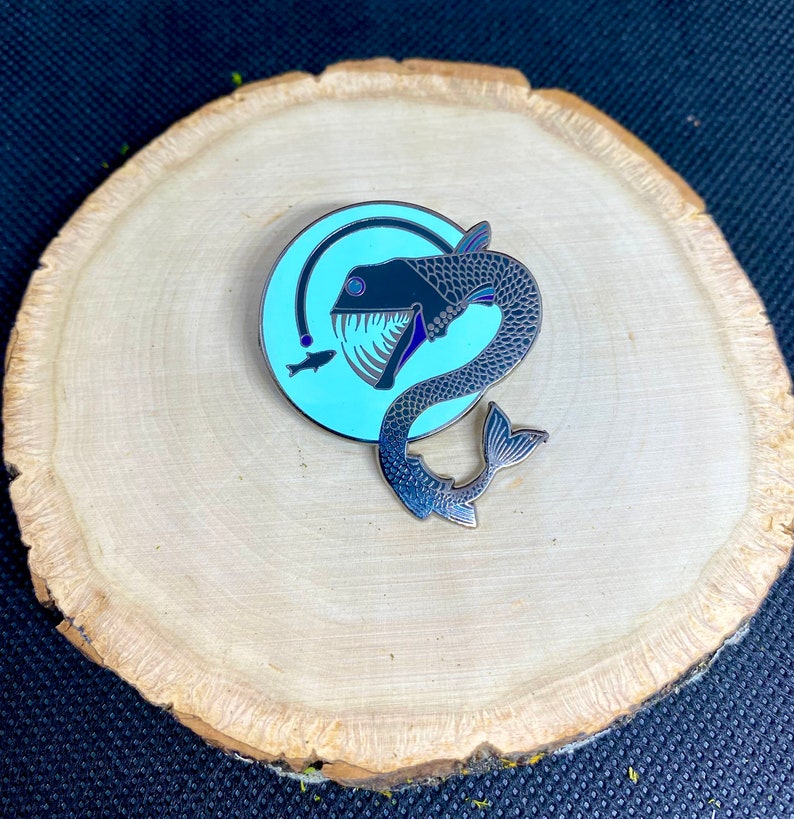 Viperfish Deep Sea Creature Enamel Pin Sea Monster Weird - Etsy