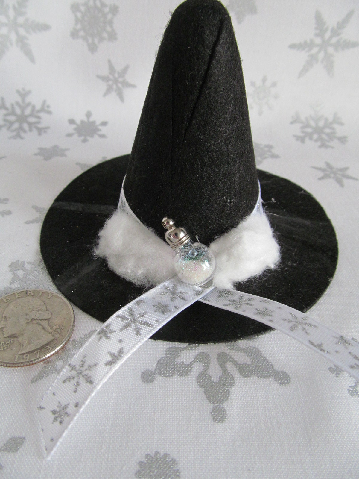 Miniature Witch Hat-winter Witch Mini Hat - Etsy