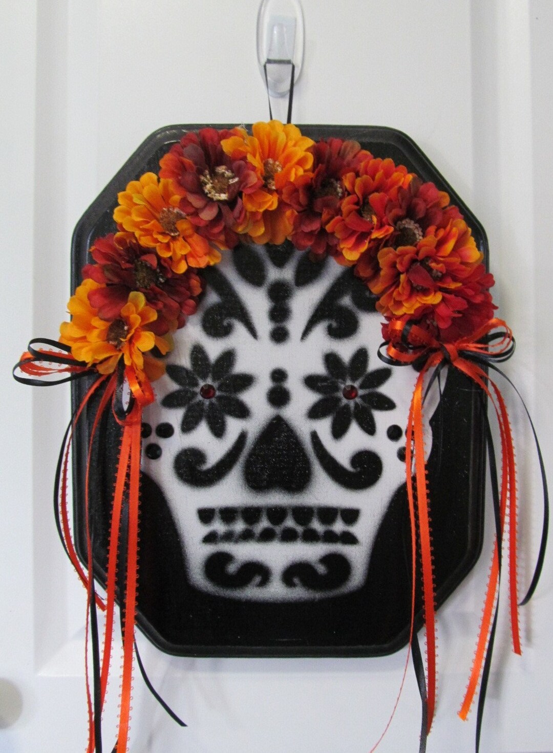 Dia De Los Muertos Wood Decoration Day of the Dead Wood Wall Hanging ...