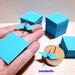 1,000 Sheets Blue Color 1.5 Origami Crane Paper Folding Kit. 1.5 X 1.5 ...