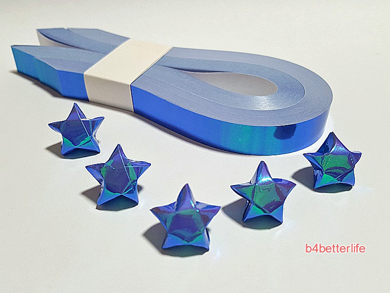 400 Strips of Dark Blue Color DIY Origami Lucky Stars Medium - Etsy