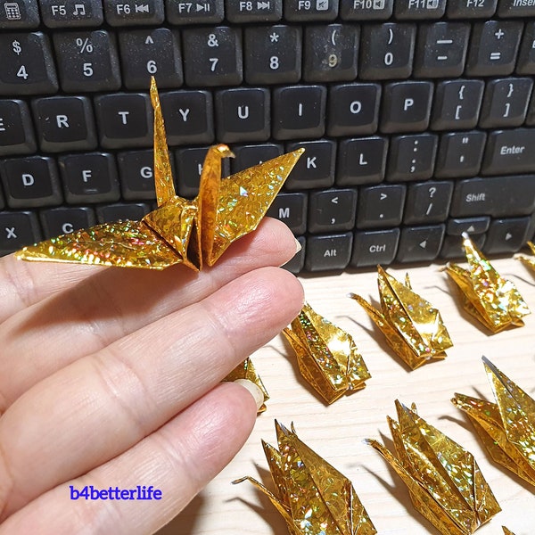 Gold Origami - Etsy
