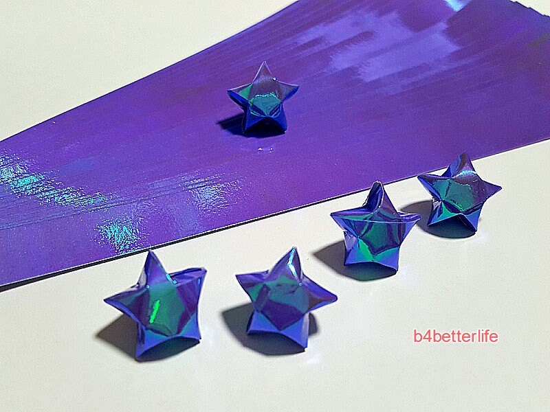 400 Strips of Dark Blue Color DIY Origami Lucky Stars Medium - Etsy