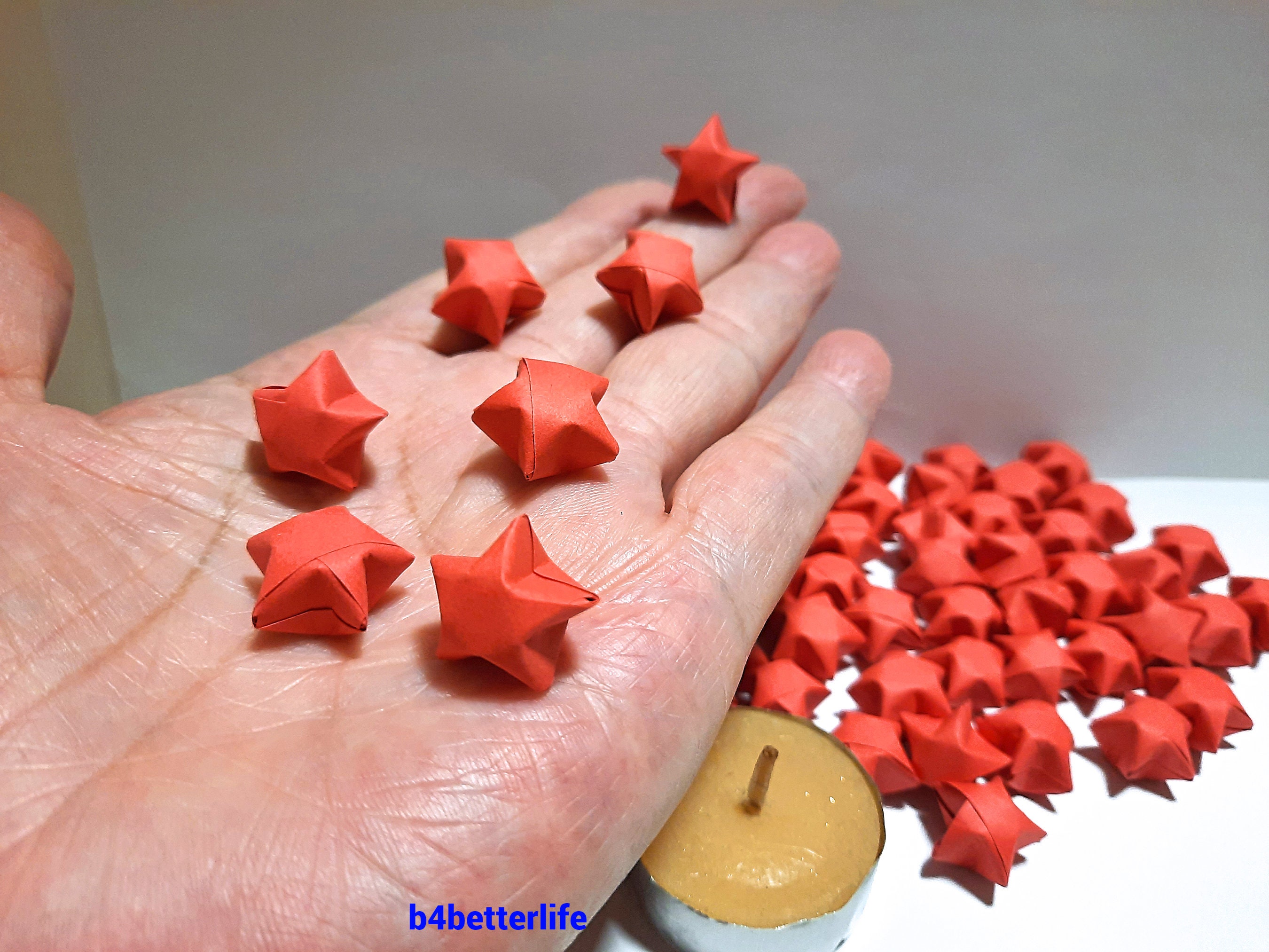 Lucky Star Origami Paper Printable