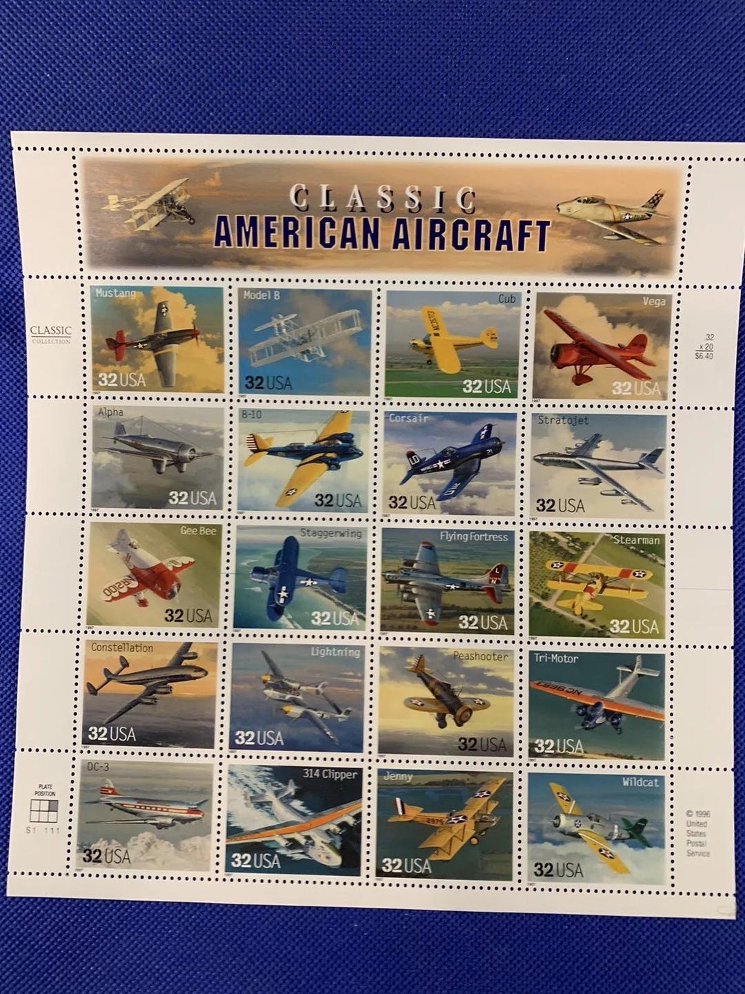 U.S. Commemoratives Postage Stamps - 20 Stamps - Classic American ...