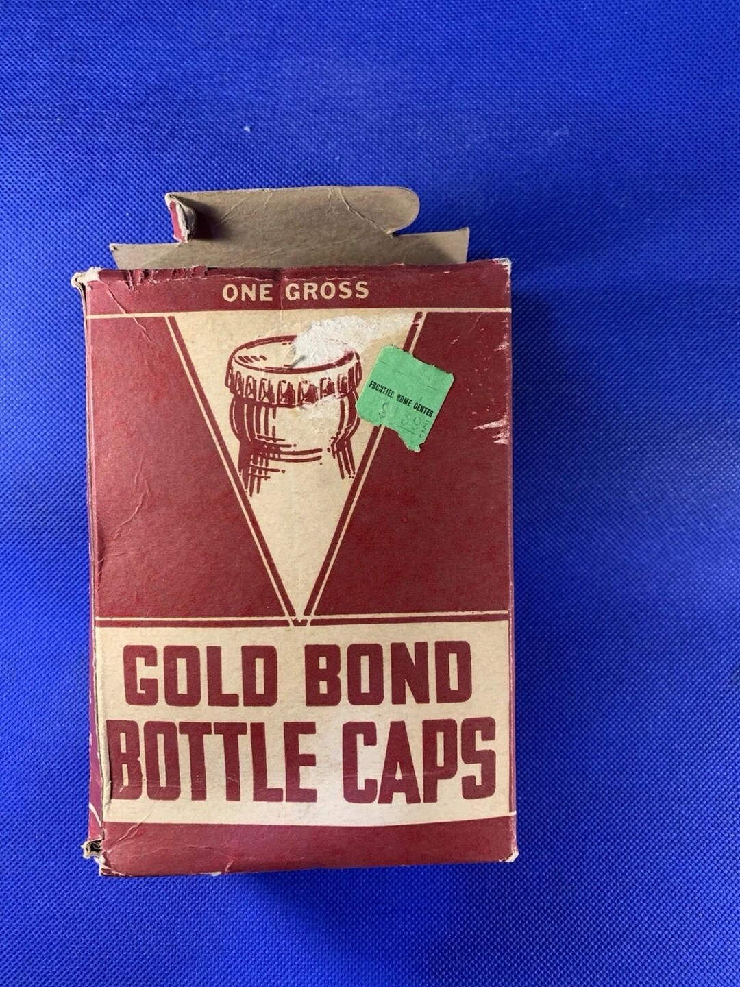 Gold Bond Bottle Caps - Box Opened and Almost Full!! - Etsy